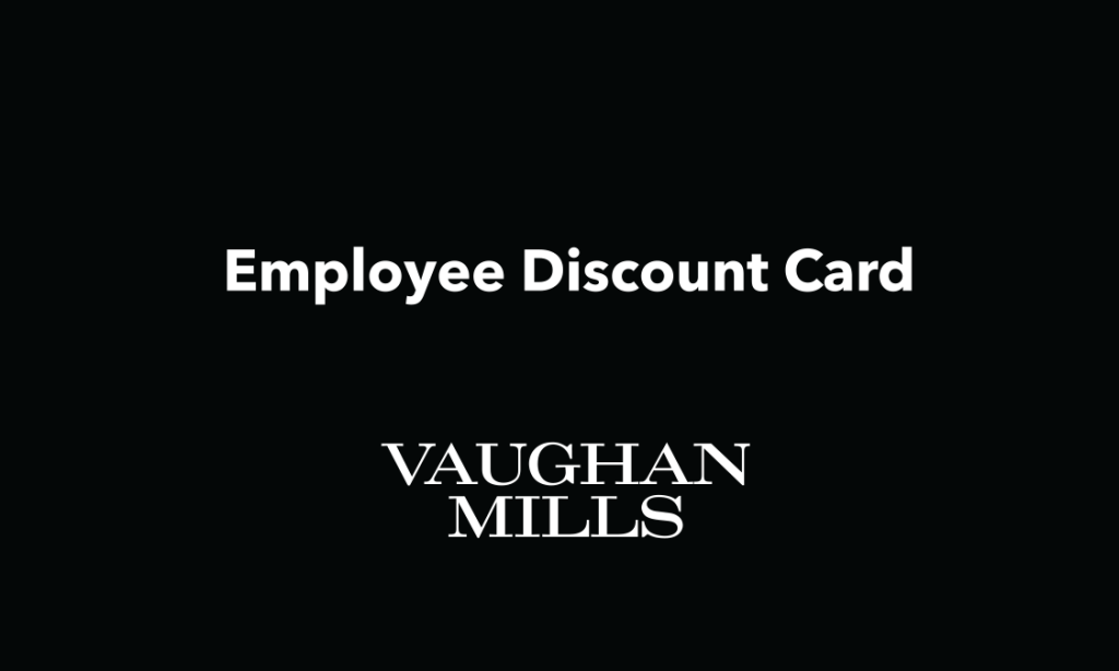 Tenant Discount Program | Vaughan Mills